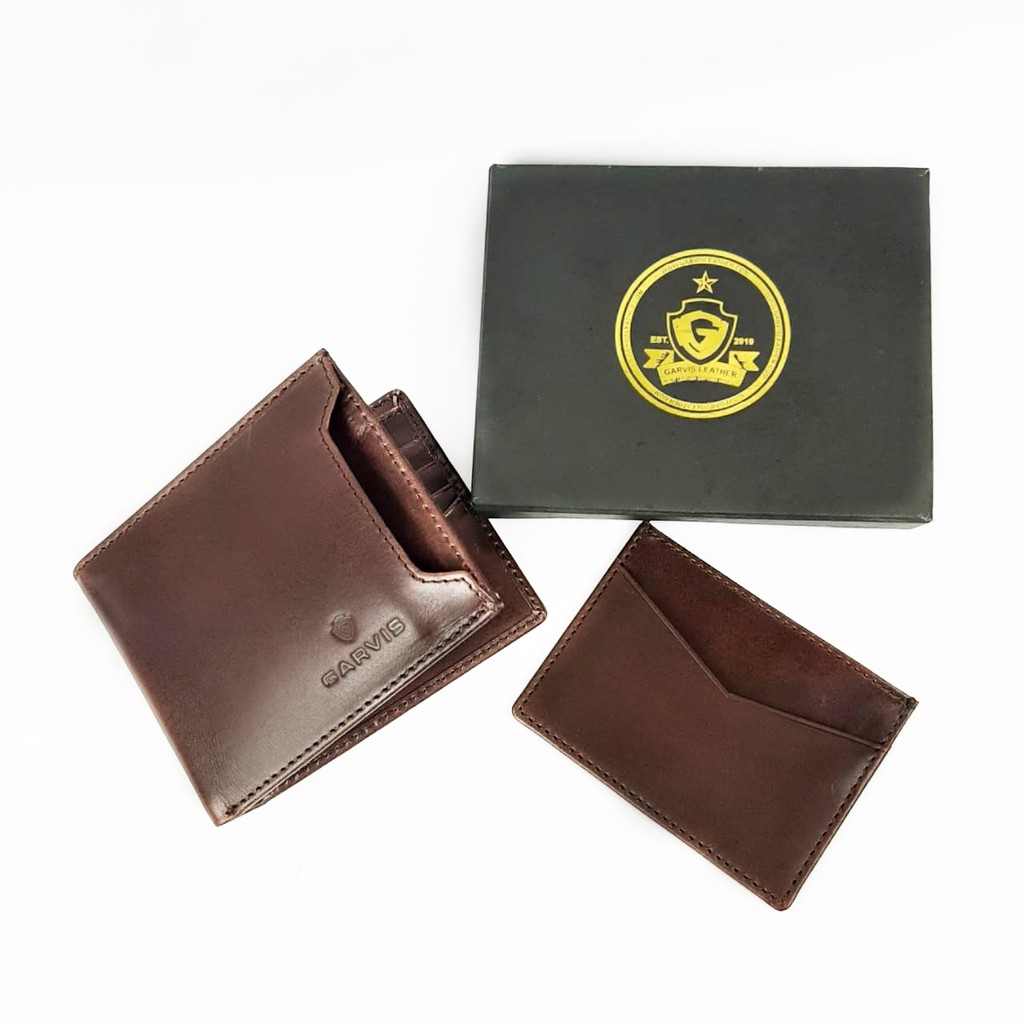 Jual Dompet Pendek Handmade Kulit Sapi Original GVS - Kulit Asli