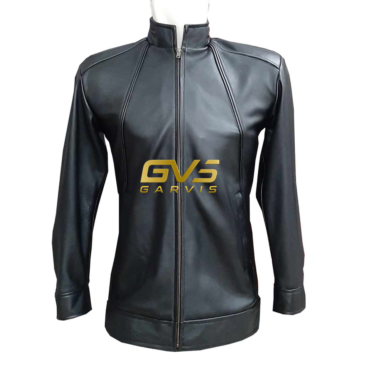 Jual Black Rider GVS219 Jaket Kulit Simple - Kulit Asli